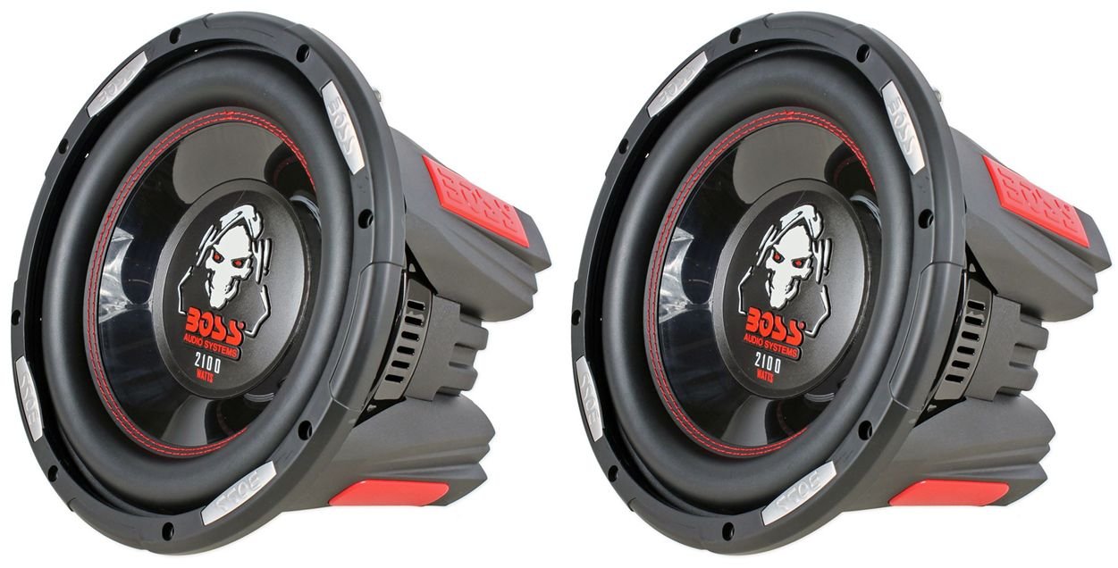 BOSS Audio Phantom P106DVC 10" 4200W DVC Car Subwoofers Power Subs Pair