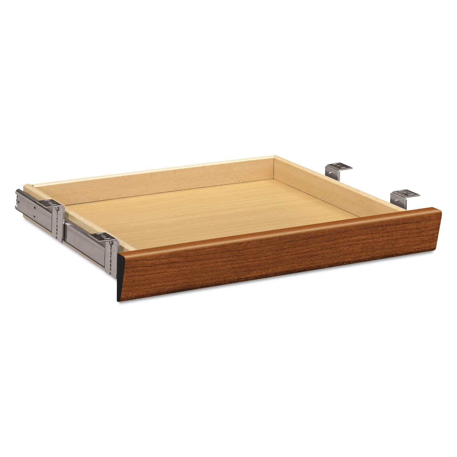 HON 1522H Laminate Angled Center Drawer, 22w x 15 3/8d x 2 1/2h, Bourbon Cherry