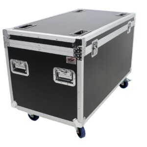 OSP Cases | ATA Road Case | Utility Truck Pack Transport Case | 45" Rubber-Lined Cable Trunk | Heavy-Duty Casters | TP4524-30