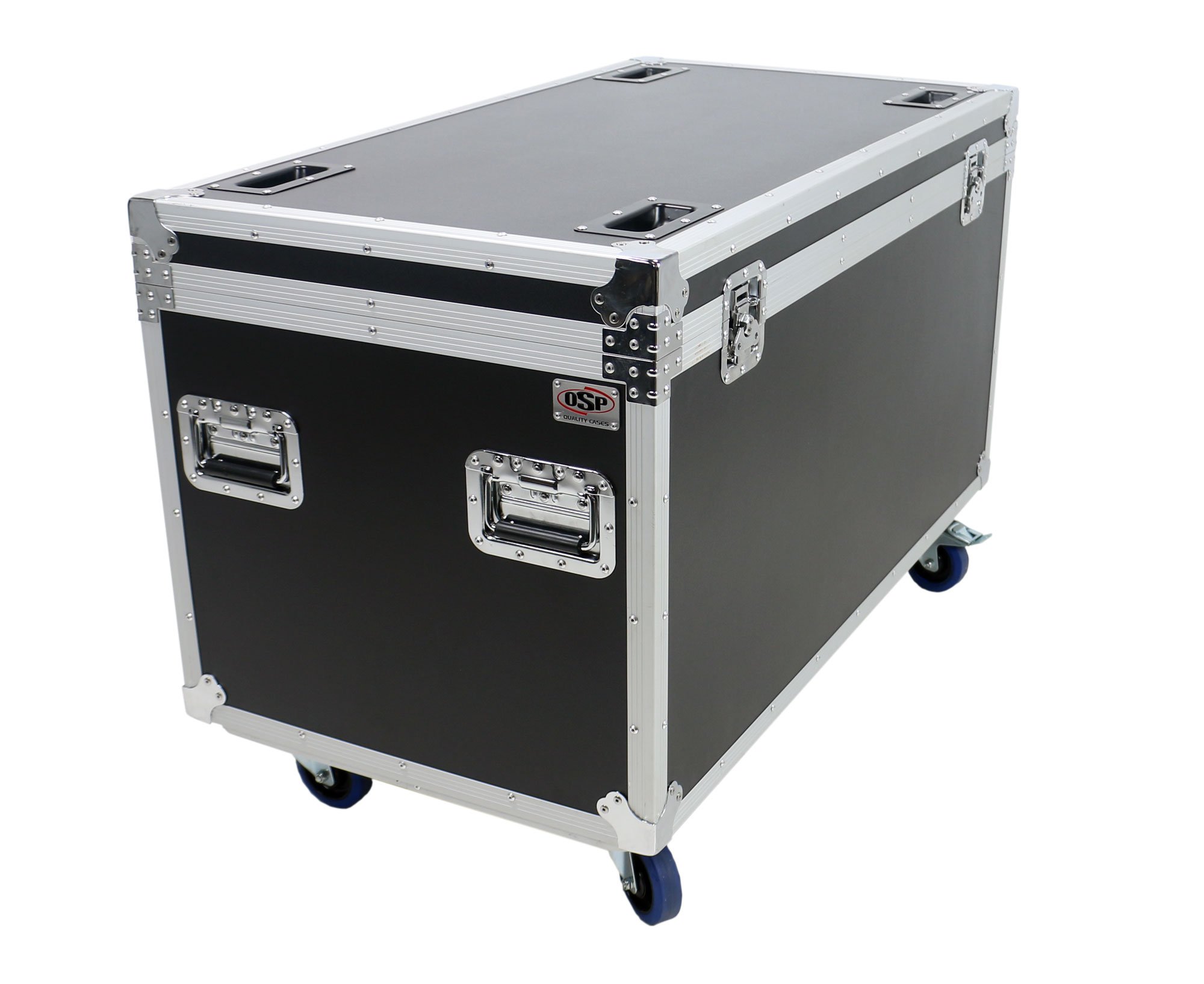 OSP Cases | ATA Road Case | Utility Truck Pack Transport Case | 45" Rubber-Lined Cable Trunk | Heavy-Duty Casters | TP4524-30