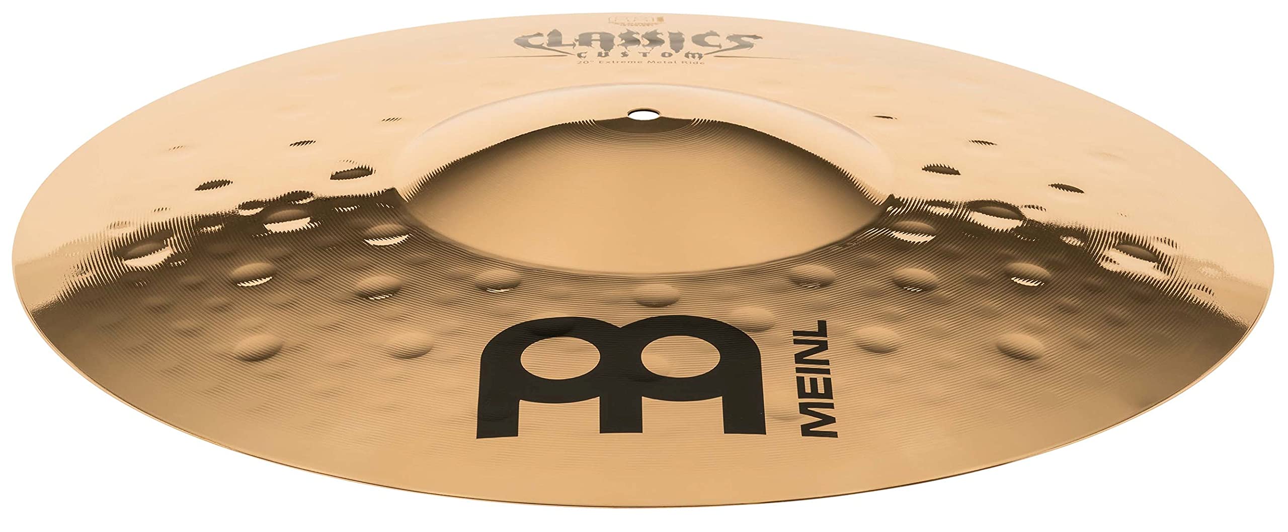 Meinl 20" Ride Cymbal - Classics Custom Extreme Metal - Made in Germany, 2-YEAR WARRANTY (CC20EMR-B)