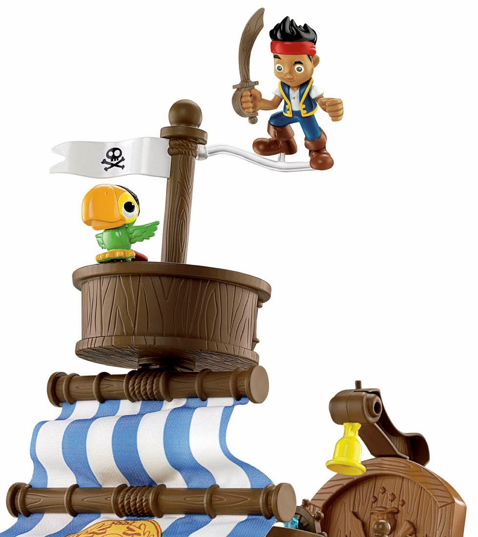 Fisher-Price Disney's Jake and The Never Land Pirates - Jake's Musical Pirate Ship Bucky [Amazon Exclusive]