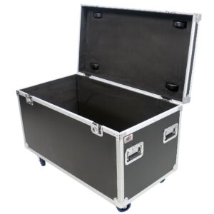 OSP Cases | ATA Road Case | Utility Truck Pack Transport Case | 45" Rubber-Lined Cable Trunk | Heavy-Duty Casters | TP4524-30