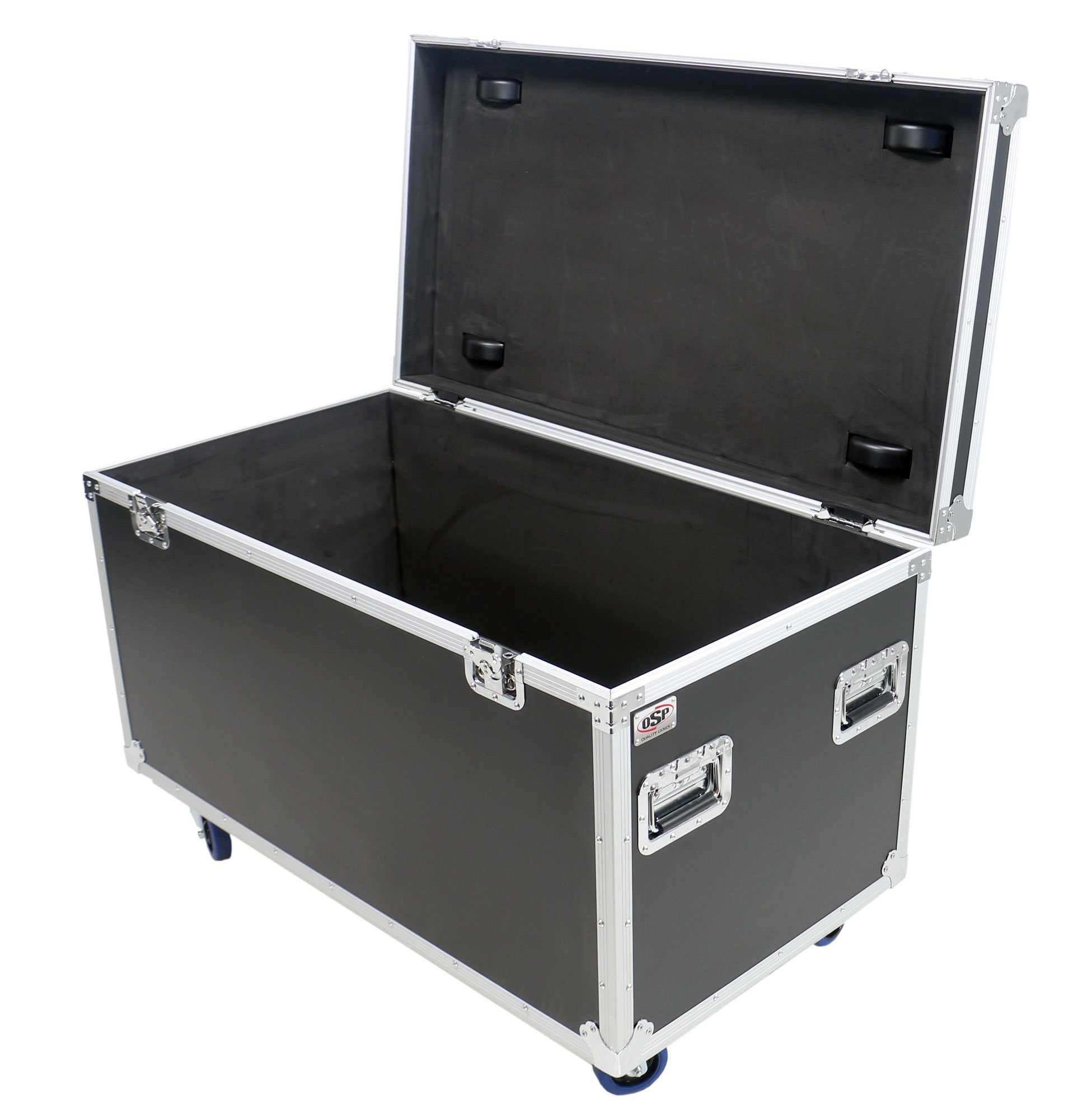 OSP Cases | ATA Road Case | Utility Truck Pack Transport Case | 45" Rubber-Lined Cable Trunk | Heavy-Duty Casters | TP4524-30