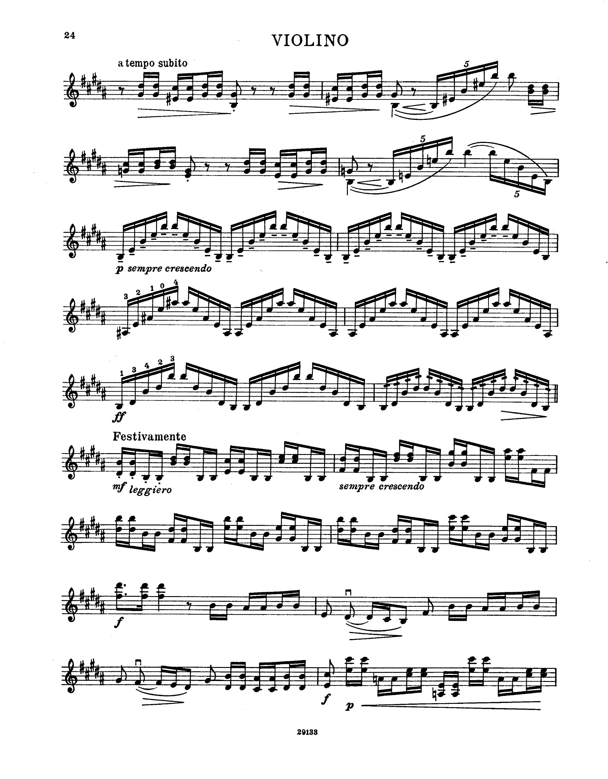 Violin Sonata No.1, Op.21 by Nikolay Medtner - Complete Score, All Movements (Student Facsimile)