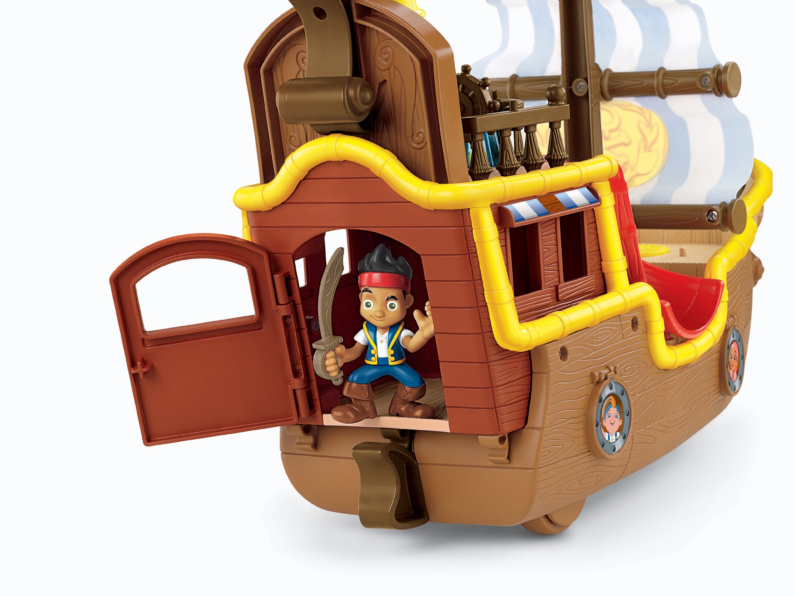 Fisher-Price Disney's Jake and The Never Land Pirates - Jake's Musical Pirate Ship Bucky [Amazon Exclusive]