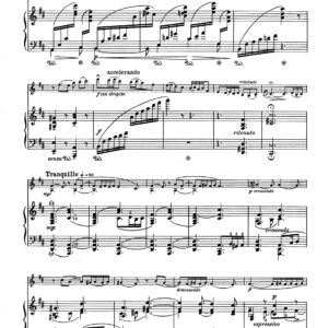 Violin Sonata No.1, Op.21 by Nikolay Medtner - Complete Score, All Movements (Student Facsimile)