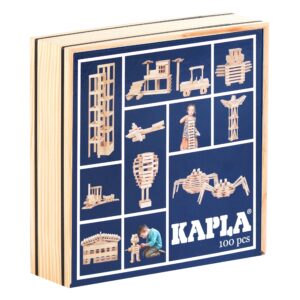 kapla wooden construction set 100 building planks