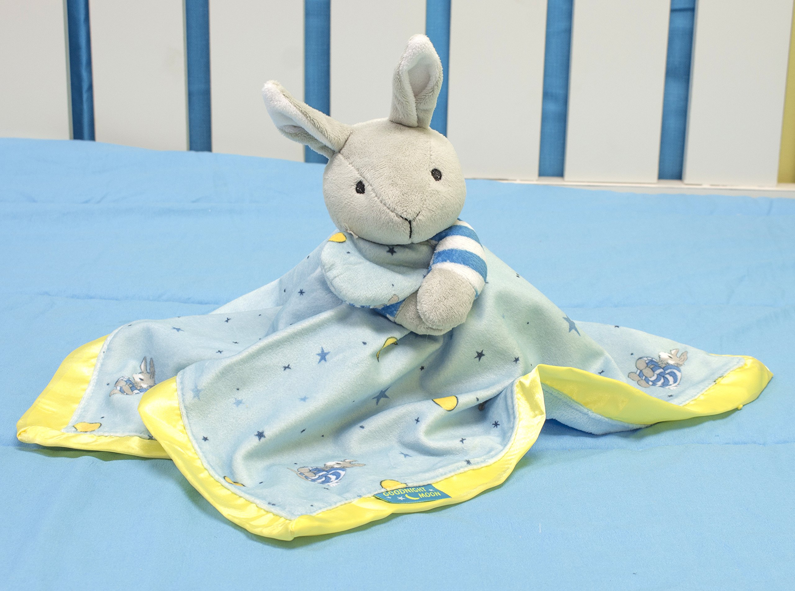 Goodnight Moon Bunny Plush Stuffed Animal Snuggler Lovey Security Blanket