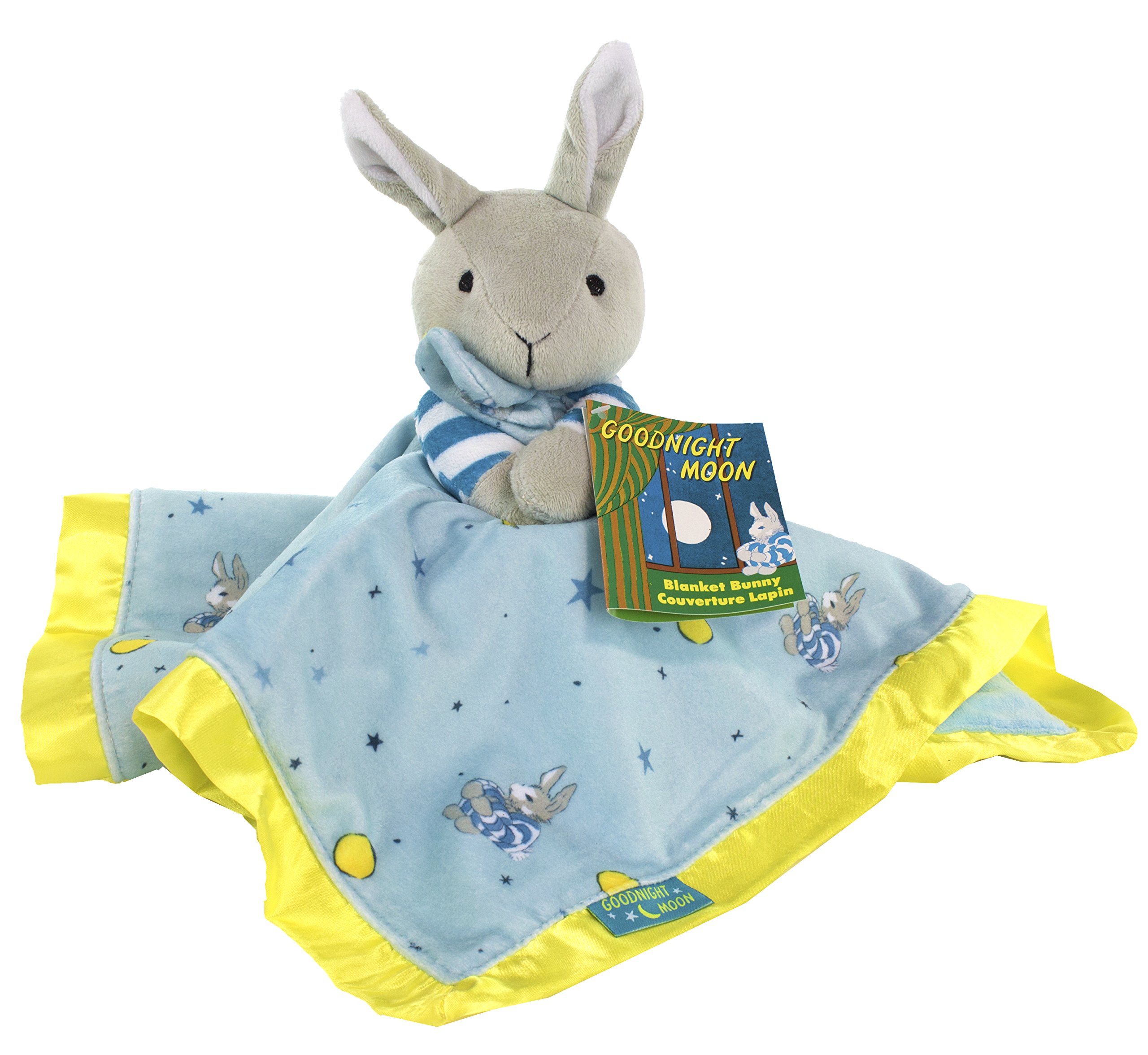 Goodnight Moon Bunny Plush Stuffed Animal Snuggler Lovey Security Blanket