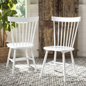 SAFAVIEH Parker Parkse Side Chair, 0, White