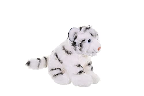 Wild Republic White Tiger Plush, Stuffed Animal, Plush Toy, Gifts for Kids, Cuddlekins 8 Inches,Multicolor