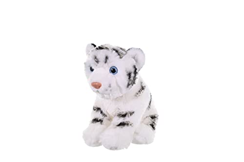 Wild Republic White Tiger Plush, Stuffed Animal, Plush Toy, Gifts for Kids, Cuddlekins 8 Inches,Multicolor