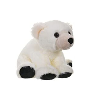 Wild Republic Polar Bear Baby Plush, Stuffed Animal, Plush Toy, Gifts for Kids, Cuddlekins 8", Multi (10845)