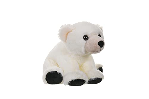 Wild Republic Polar Bear Baby Plush, Stuffed Animal, Plush Toy, Gifts for Kids, Cuddlekins 8", Multi (10845)