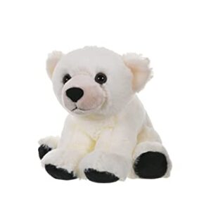 Wild Republic Polar Bear Baby Plush, Stuffed Animal, Plush Toy, Gifts for Kids, Cuddlekins 8", Multi (10845)