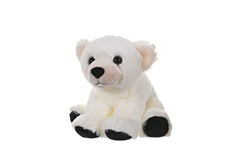 Wild Republic Polar Bear Baby Plush, Stuffed Animal, Plush Toy, Gifts for Kids, Cuddlekins 8", Multi (10845)