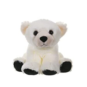 Wild Republic Polar Bear Baby Plush, Stuffed Animal, Plush Toy, Gifts for Kids, Cuddlekins 8", Multi (10845)