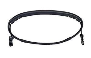 msa 459458 goggle retainer for hard caps, capacity, volume, standard, black