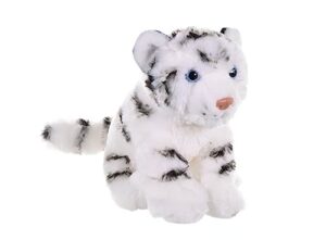 wild republic white tiger plush, stuffed animal, plush toy, gifts for kids, cuddlekins 8 inches,multicolor