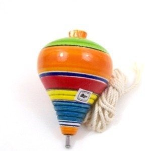 Leos Imports (TM) Mexican Trompo Spinning Top