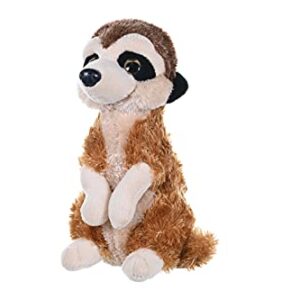 Wild Republic Meerkat Plush, Stuffed Animal, Plush Toy, Gifts For Kids, Cuddlekins 8 Inches