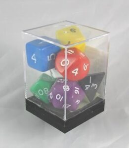 jumbo dice 7pc assorted box