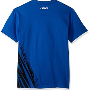 Factory Effex 14-88180 Yamaha' Flare T-Shirt (Blue, Medium)