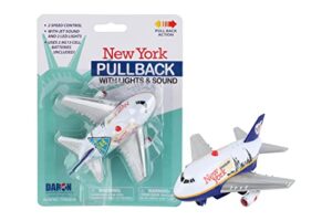 daron new york pullback toy with light and sound