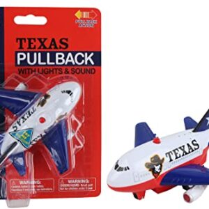 Daron Texas Pullback Toy with Light and Sound