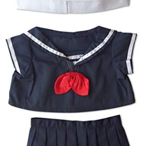 Sailor Girl Outfit Teddy Bear Clothes Fits Most 14" - 18" Build-a-bear and Make Your Own Stuffed Animals