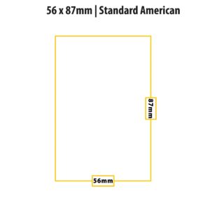 Ultra Pro 56mm X 87mm Standard American Board Game Sleeves 50ct