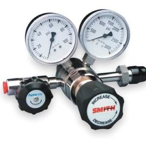 Silverline Series High Purity Gas Regulator 0 to 25 psi, 2", Corrosive Gas