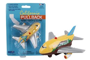 daron california pullback toy with light and sound