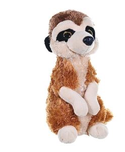 wild republic meerkat plush, stuffed animal, plush toy, gifts for kids, cuddlekins 8 inches