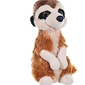 Wild Republic Meerkat Plush, Stuffed Animal, Plush Toy, Gifts For Kids, Cuddlekins 8 Inches