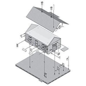 Woodland Station N Scale Kit