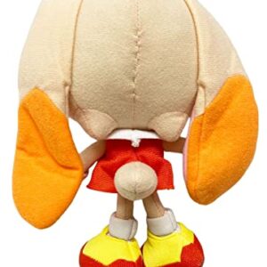 Great Eastern Sonic The Hedgehog Cream The Rabbit 7.5" Plush