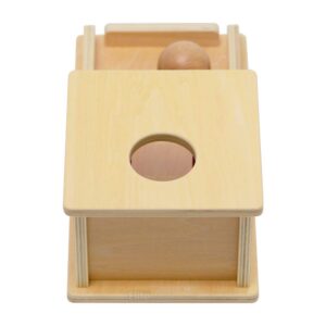 Elite Montessori Object Permanence Box with Tray and Ball