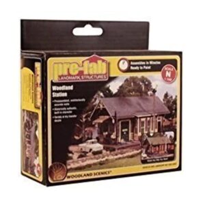 Woodland Station N Scale Kit