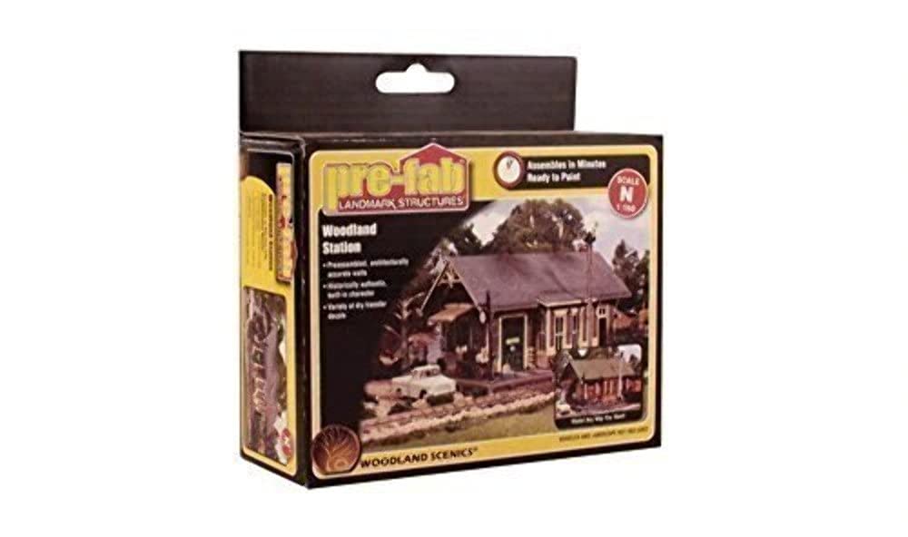 Woodland Station N Scale Kit