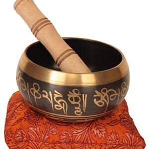 Tibetan Singing Bowls for Meditation 4.25 Inches 630 Grams