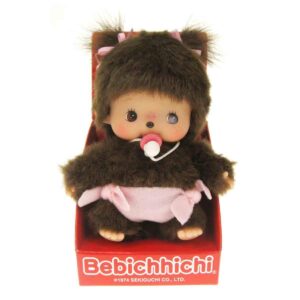 monchhichi classic bebichhichi plush toy - girl europe