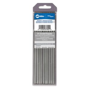 tungsten electrode, ceriated, 1/8 in., pk10