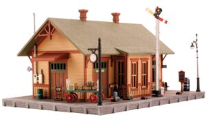 woodland station n scale kit