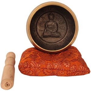 Tibetan Singing Bowls for Meditation 4.25 Inches 630 Grams