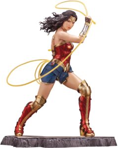 kotobukiya wonder woman 1984 movie: wonder woman artfx statue, multicolor, 10 inches