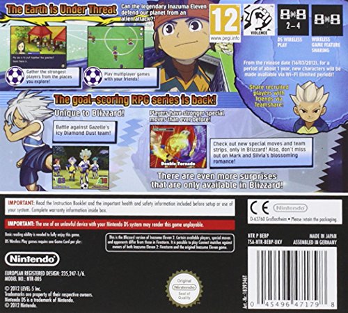 Inazuma Eleven 2: Blizzard (Nintendo DS)