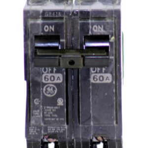 General Electric THQL2160 Breaker 1/pkg 60A 240V 2P 10kA