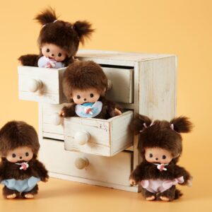 Monchhichi Classic Bebichhichi Plush Toy - Girl Europe